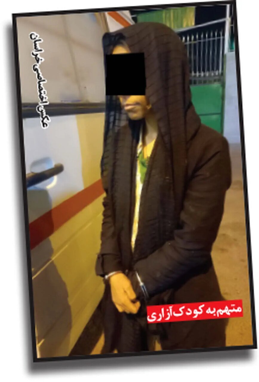 عکس کودک آزاری وحشتناک؛ مادر بی رحم کودکش را با آب داغ سوزاند